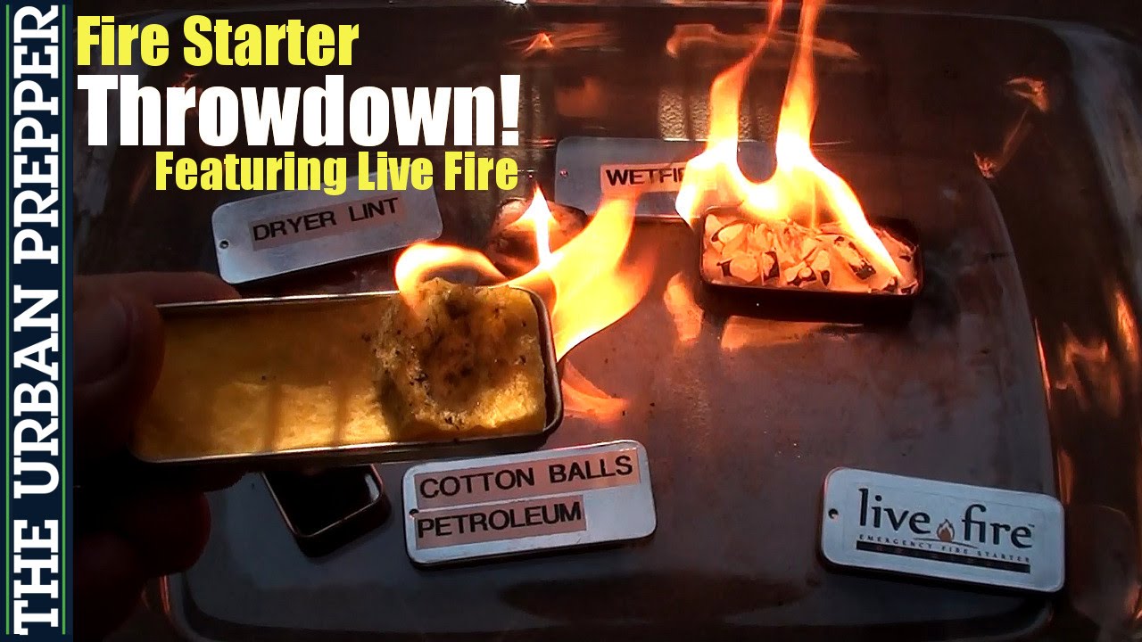 Live Fire Review: Emergency Fire Starter Throwdown!