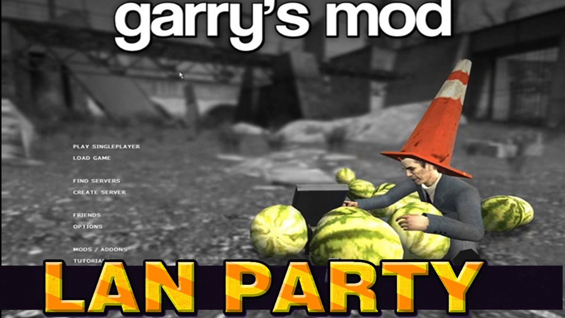 Garry’s Mod with Freddiew and Corridordigital Episode 1 on LAN Party - Node
