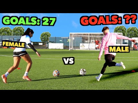 Battle of the Sexes: 100 Women's vs. 100 Men's Soccer Shots Crashing ...