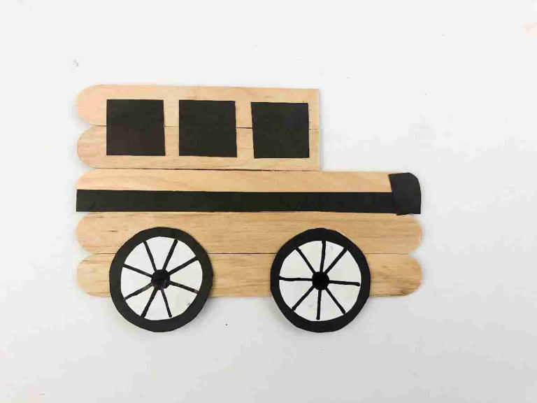 School Bus Craft for Back to School