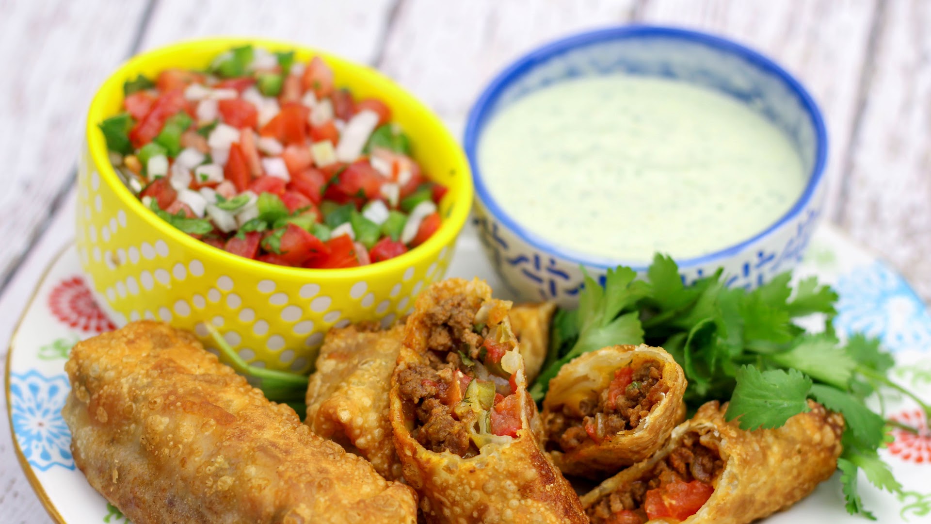 Whether you're an egg roll fan or a taco fan, you will not be ...