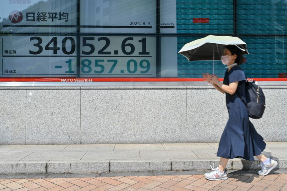 Grootste koersval Japanse beurs sinds 1987 Grootste koersval Japanse beurs sinds 1987