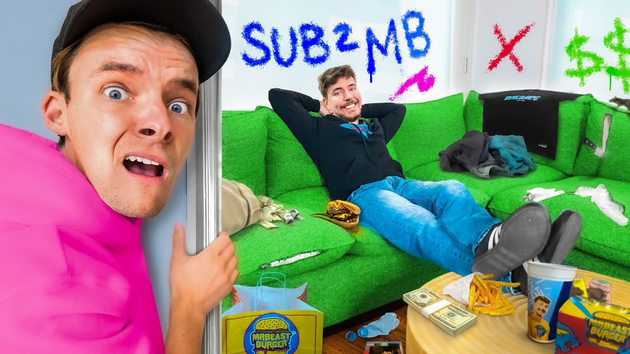 MrBeast imposter destroyed my house!
