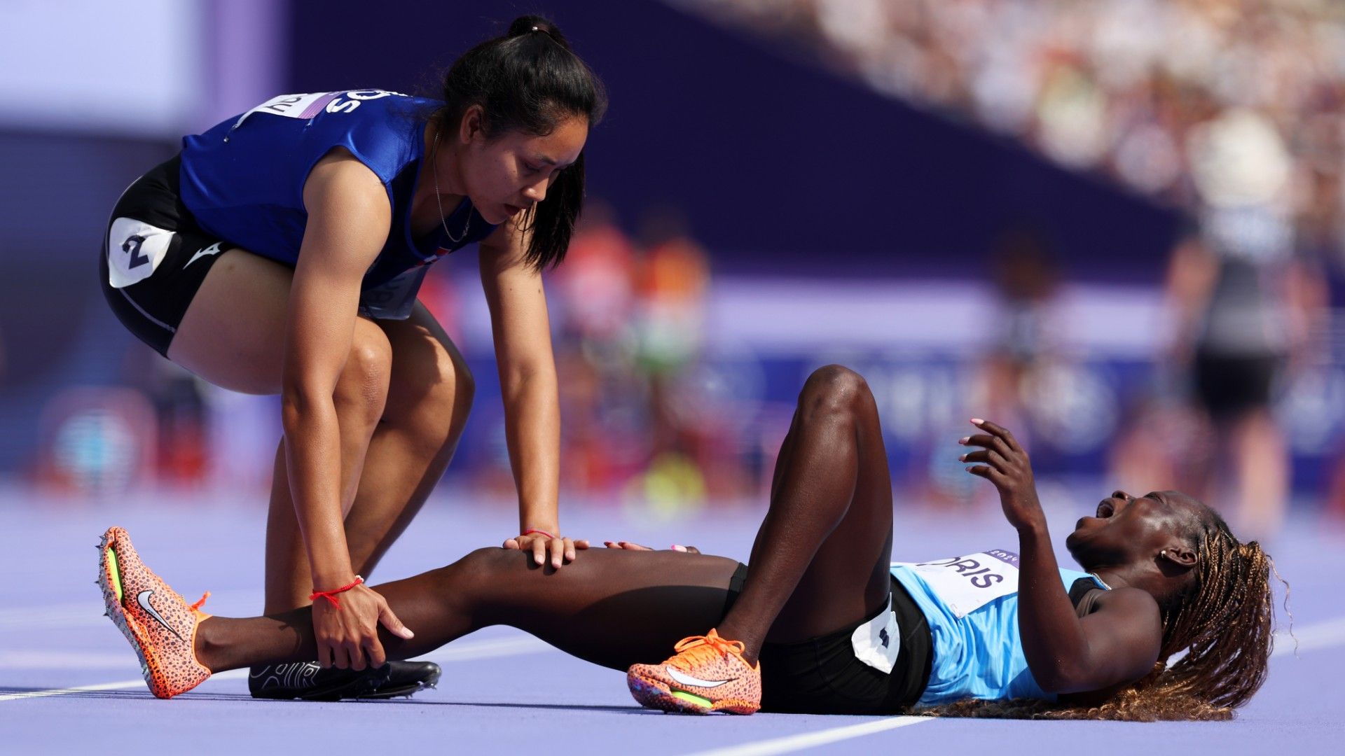 Jeux olympiques, le geste épique de l'adversaire : les photos qui ont ...