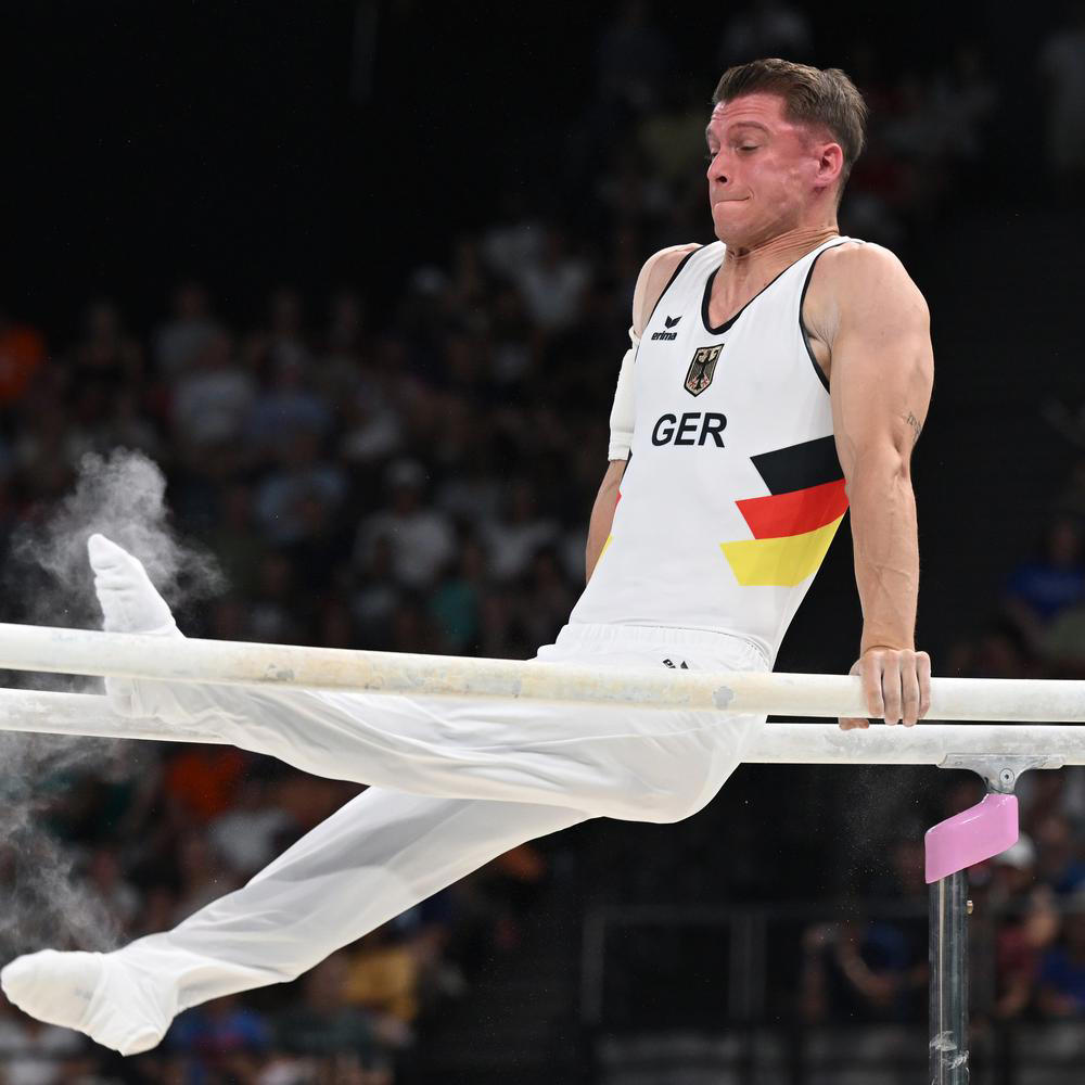 Das Happy End bleibt aus: Turner Lukas Dauser verpasst eine Medaille klar Das Happy End bleibt aus: Turner Lukas Dauser verpasst eine Medaille klar