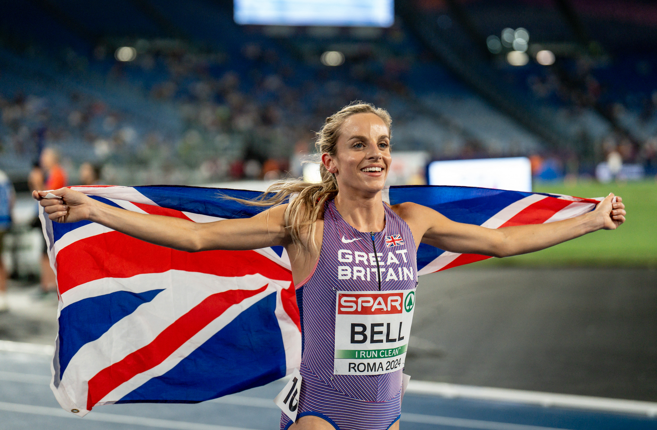 Team GB Olympic track and field star Georgia Bell in images