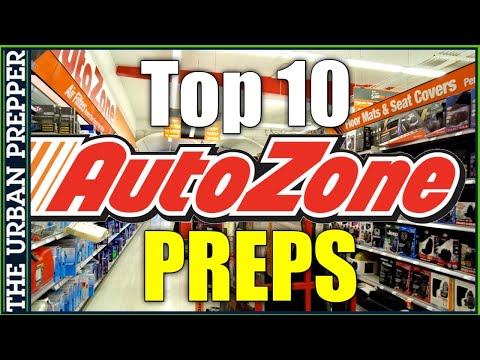 10 items to buy at AutoZone for emergency preparedness