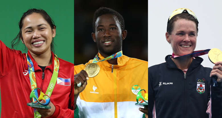 Lande, der kun har vundet OL-guld 1 enkelt gang Lande, der kun har vundet OL-guld 1 enkelt gang