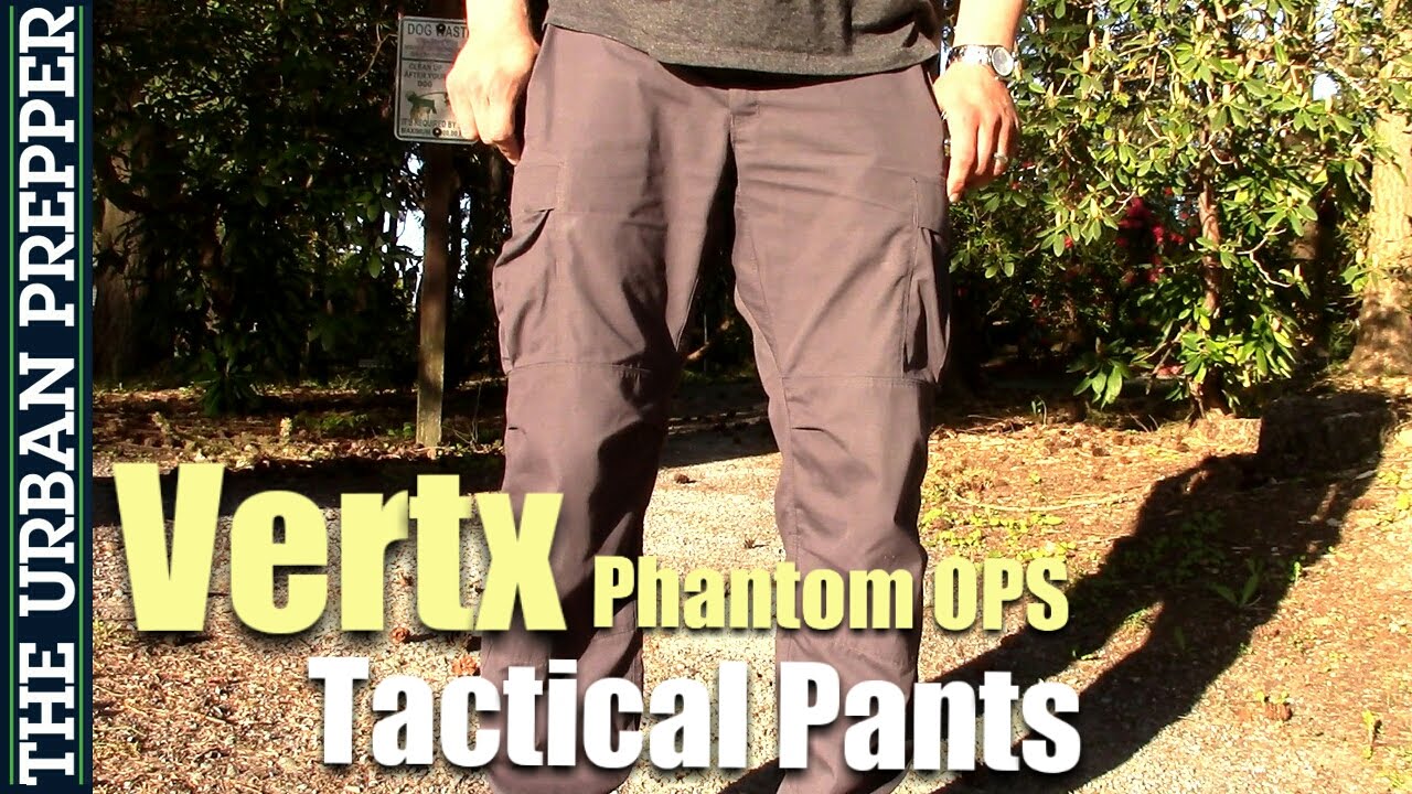 Vertx Phantom OPS tactical pants reviewed for urban mobility