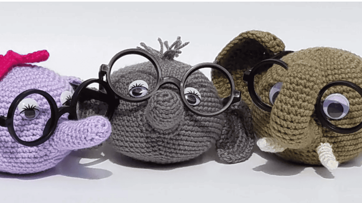 Crochet Eyeglass holders
