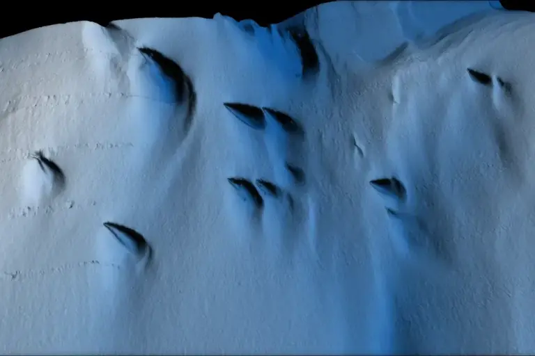 Strange structures found lurking beneath Antarctic ice