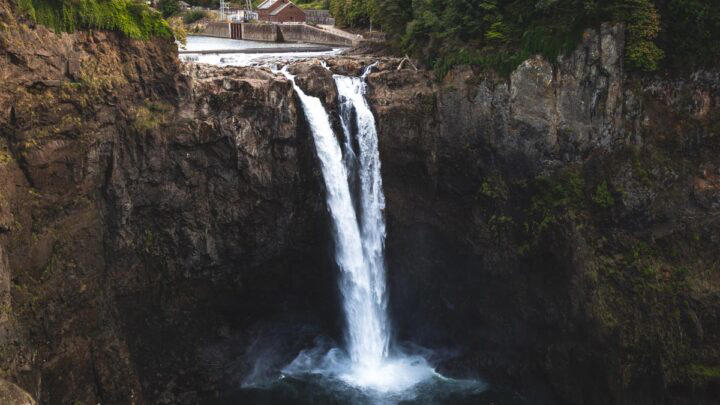Visiting Lucia Falls in Washington