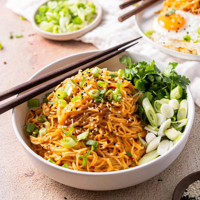 Spicy Miso Noodles