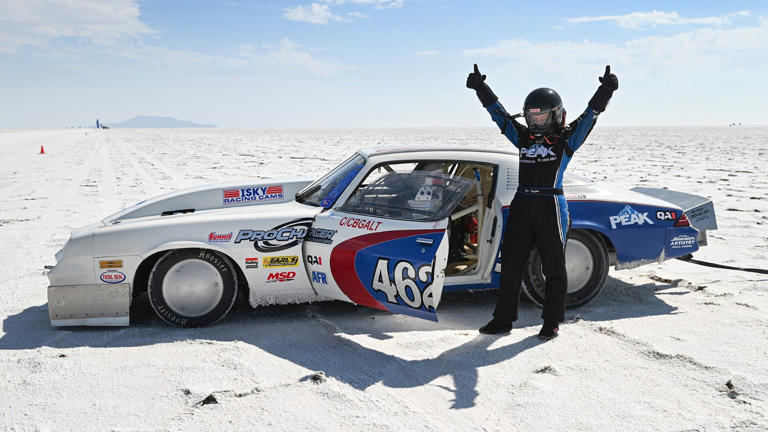 Alex Taylor Sets SCTA Record, Enters 200 MPH Club at Bonneville Speed Week