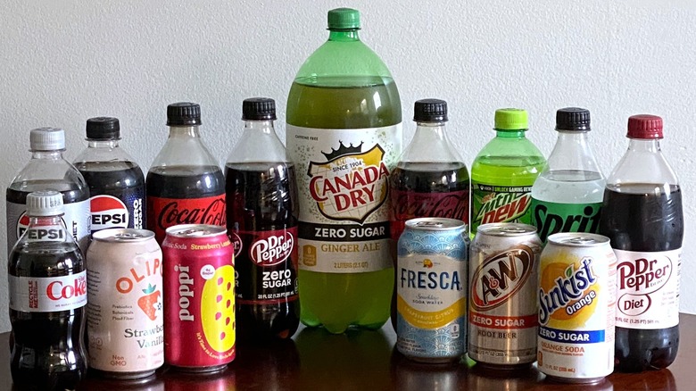 15 Popular Diet Sodas, Ranked Worst To Best