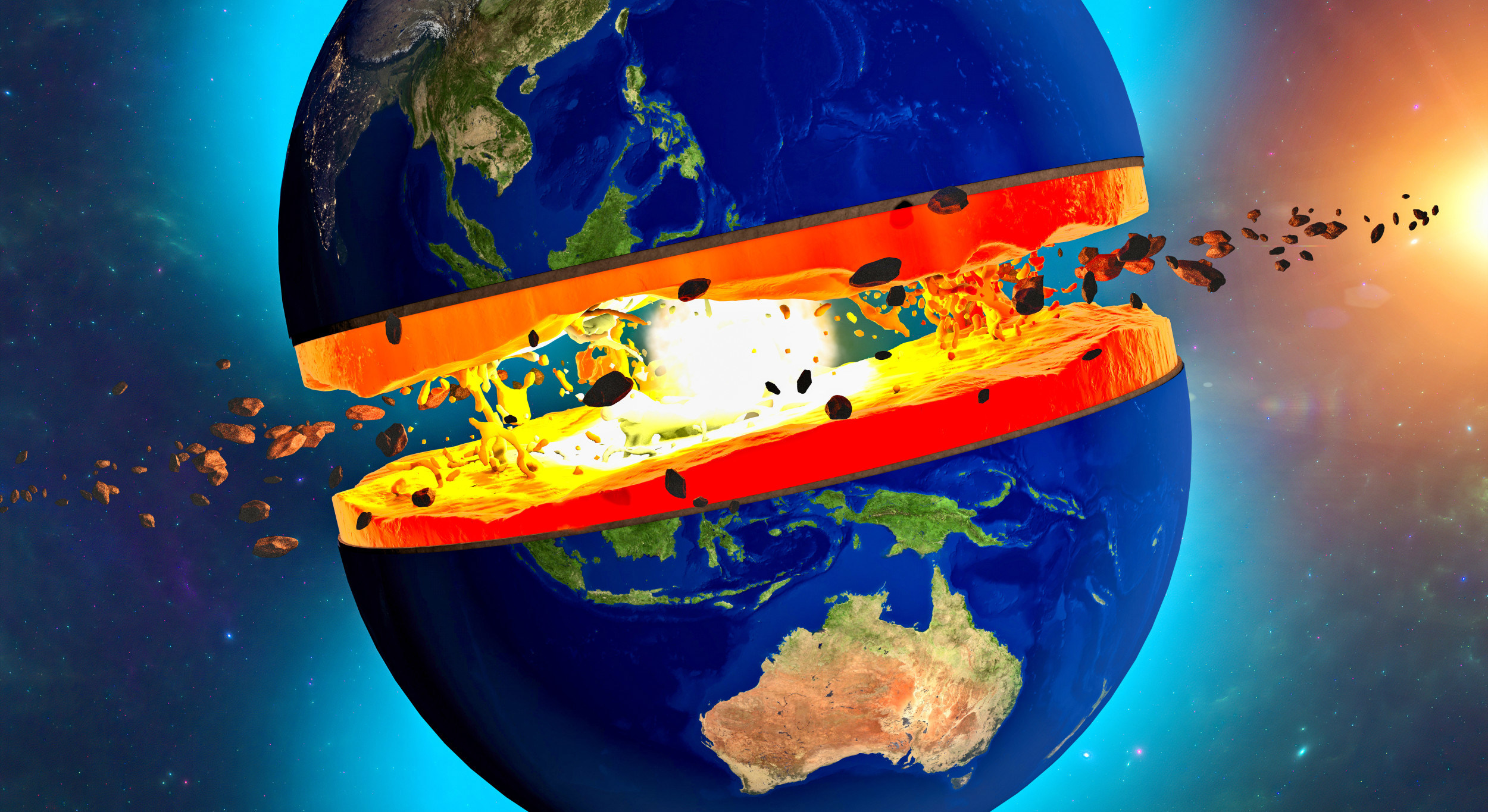 Magma Study Challenges Leading Theory on Origin of Earth's Continents Magma Study Challenges Leading Theory on Origin of Earth's Continents