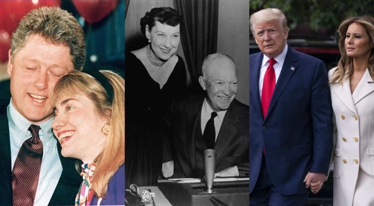 Surprising age gaps between famous presidential couples Surprising age gaps between famous presidential couples