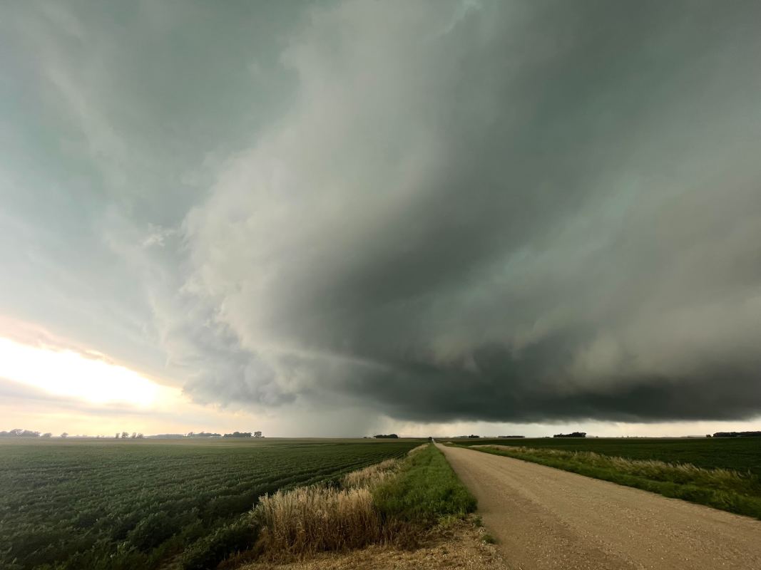 Will severe line of storms rip down I-94 area Monday?