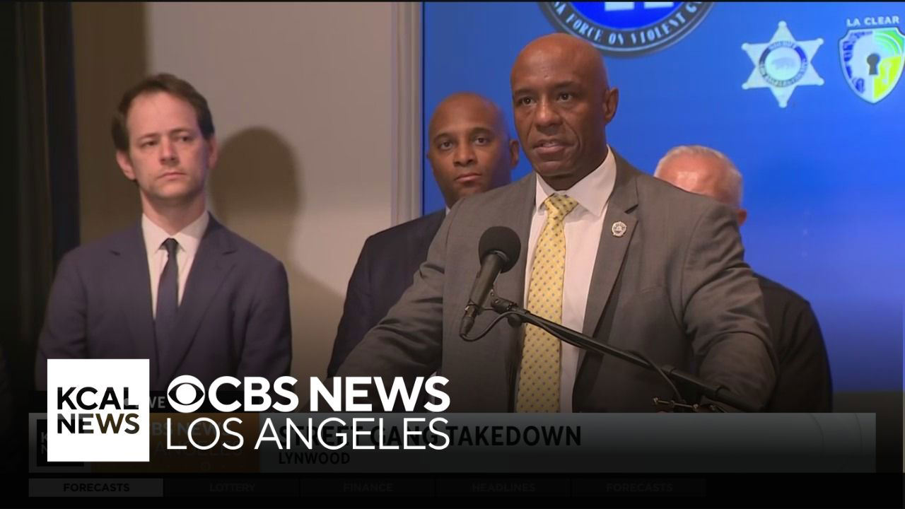 Feds announce takedown of LA street gang with 37 facing charges Feds announce takedown of LA street gang with 37 facing charges