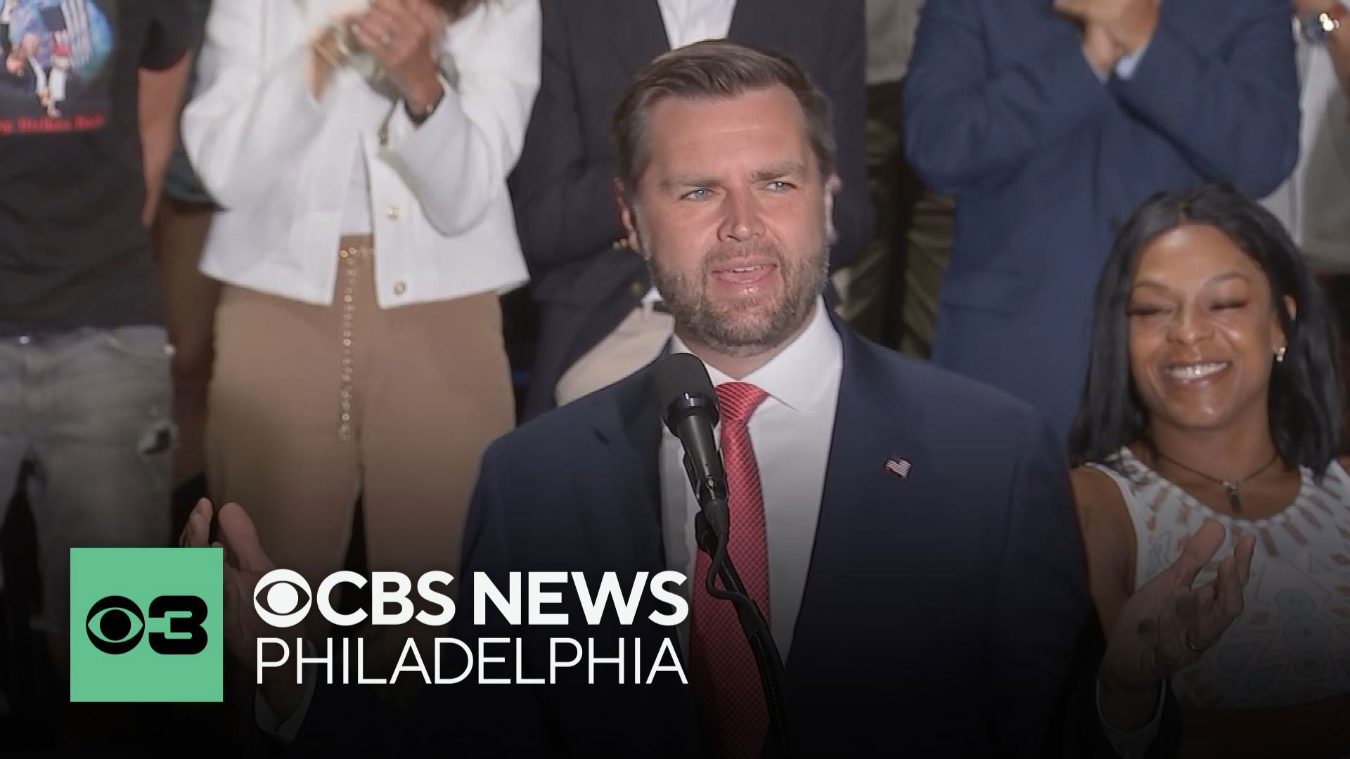 Trump supporters flock to JD Vance's first rally in Philadelphia Trump supporters flock to JD Vance's first rally in Philadelphia
