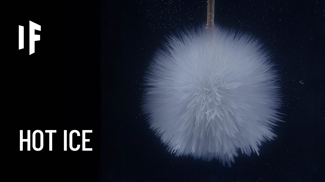 Suppose ice was hot instead of cold and water boiled naturally