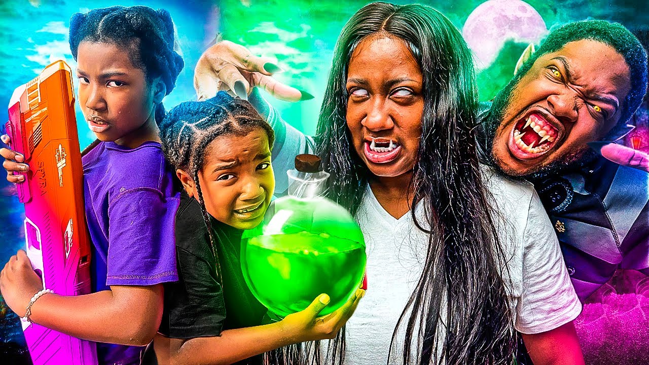 Parents turn into scary werewolves in a shocking family spoof