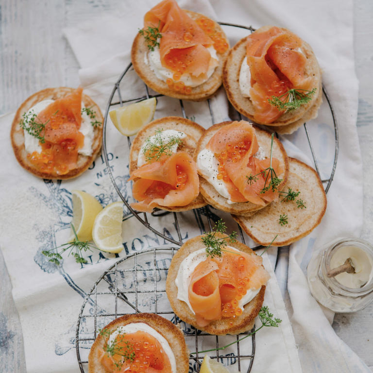 Cute canapes to start your dinner party