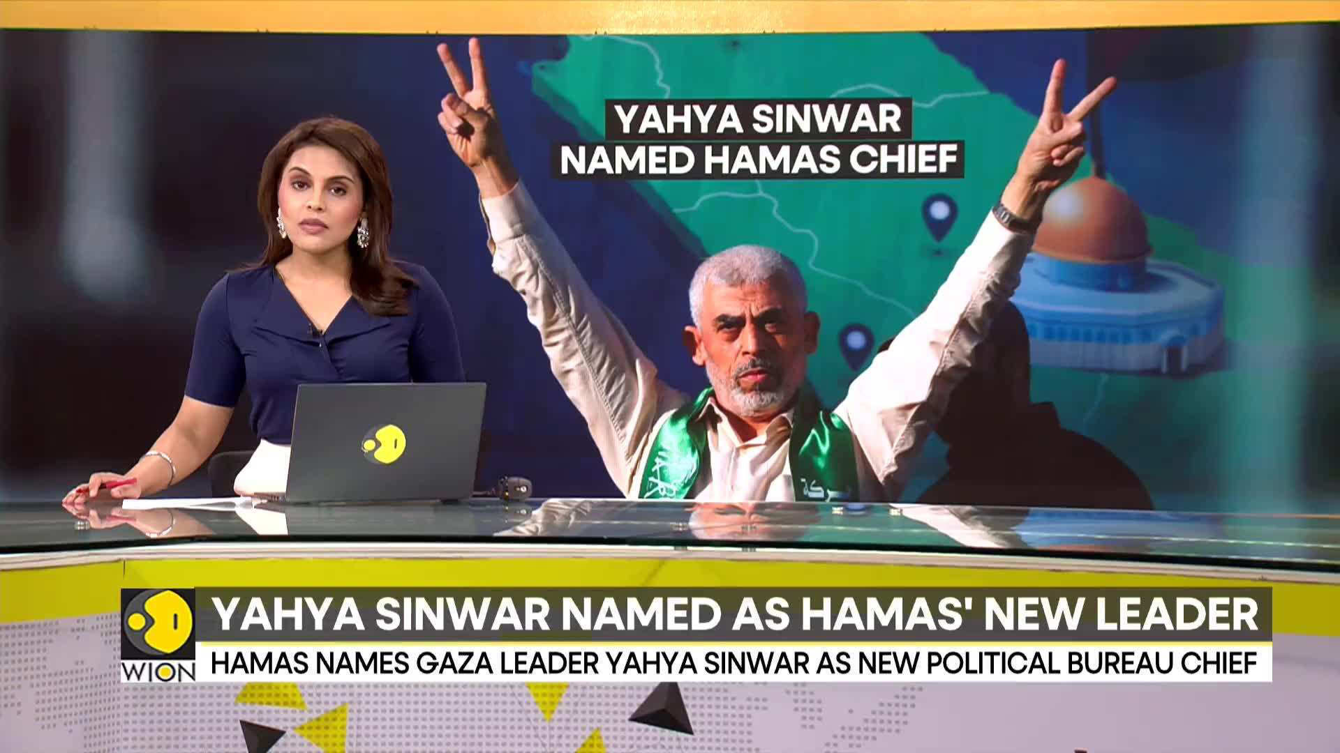 Hamas names Yahya Sinwar, mastermind of Oct 7 attack, as the new leader Hamas names Yahya Sinwar, mastermind of Oct 7 attack, as the new leader