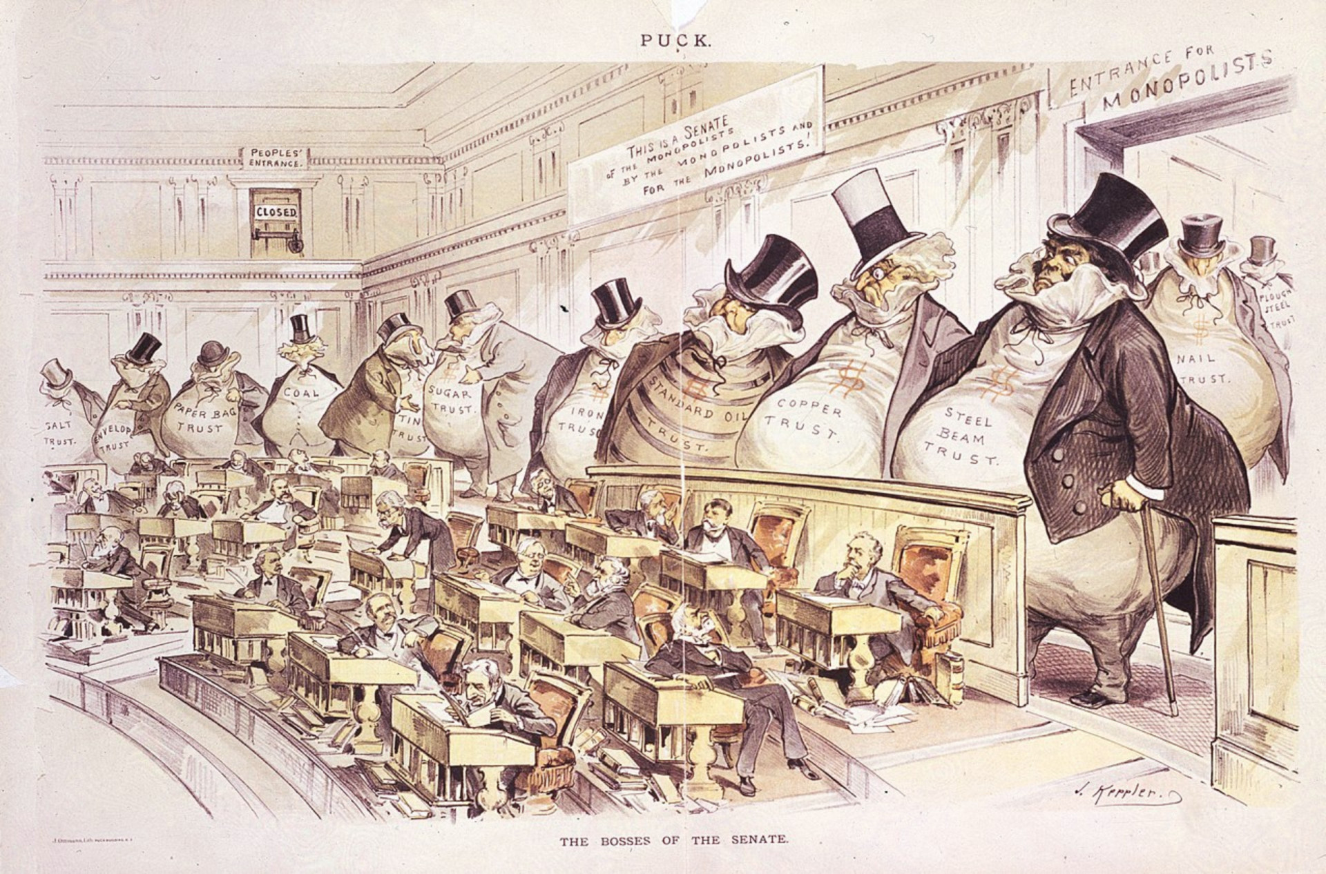 The satirical art of the political cartoon