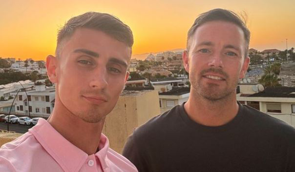 Who is Irish Olympic taekwondo athlete Jack Woolley's partner Dave?