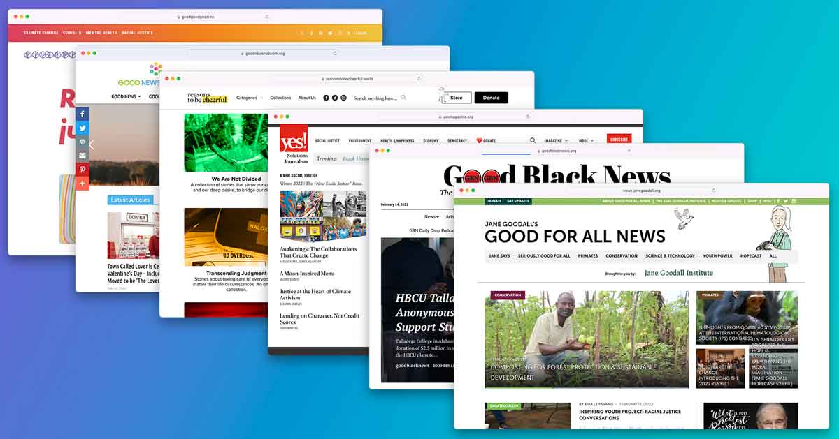 12 Best Good News Websites To Leave You More Hopeful