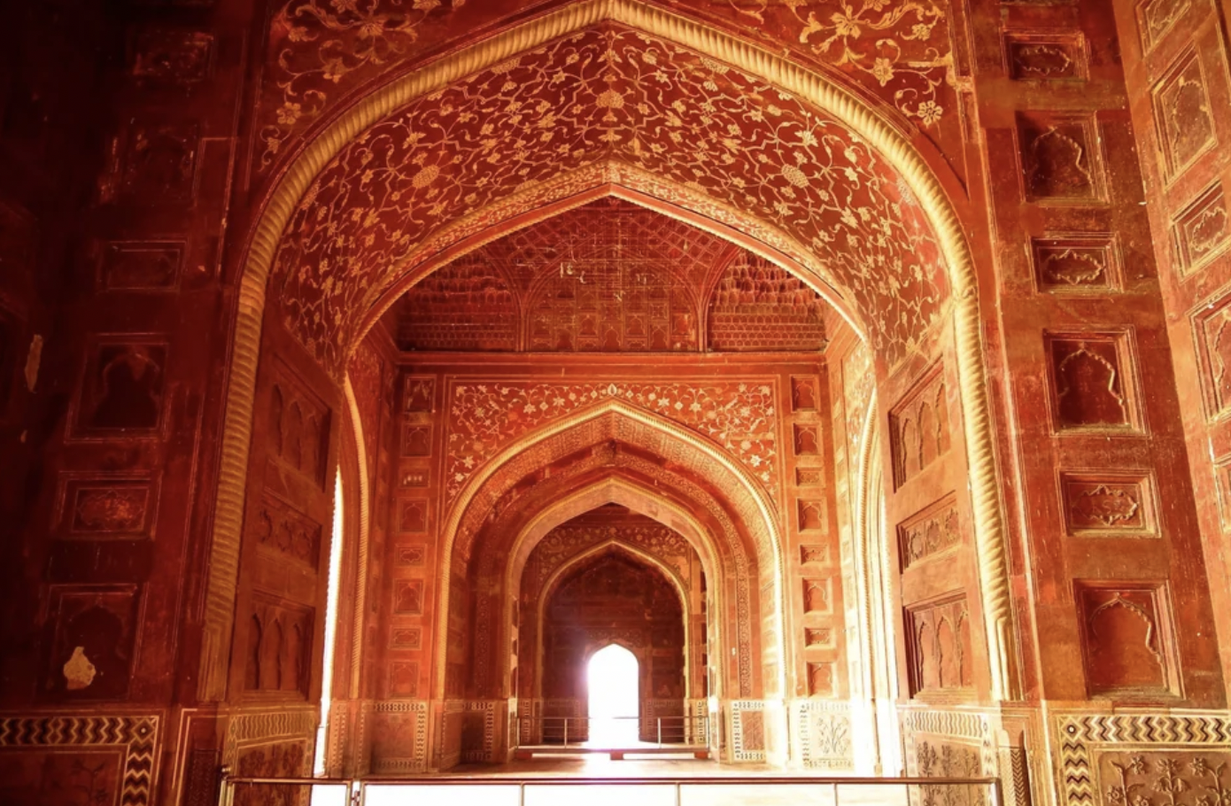 22 Photographs Taken On The Inside Of Iconic Monuments