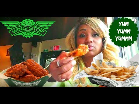 Eating Wingstop Like an Eating Show