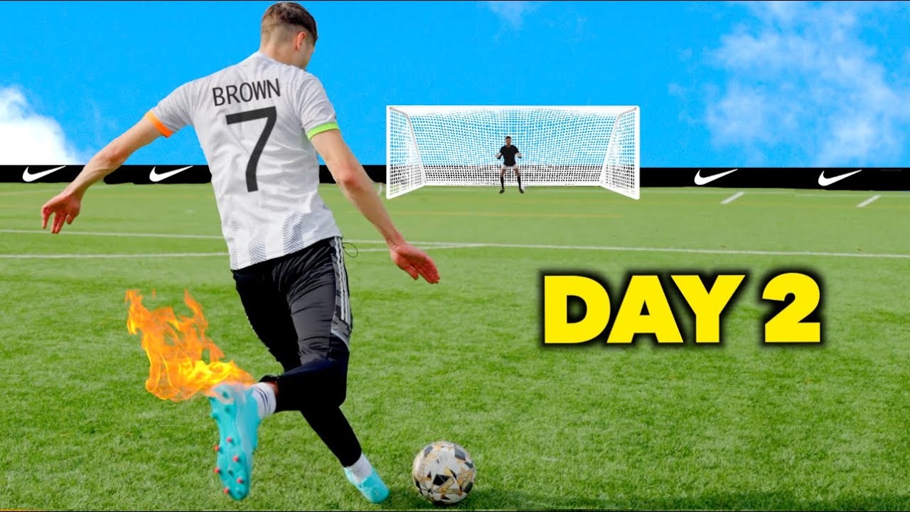 Everyone’s doing this soccer shot—here’s how