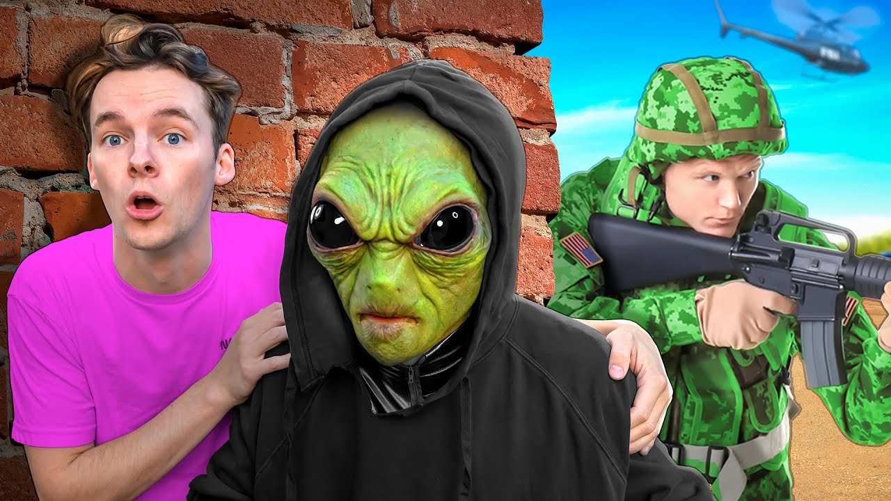 I CPATURED A REAL LIFE ALIEN!