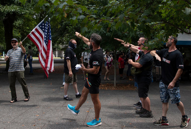 Neo-Nazi group sued by Nashville Jewish community center