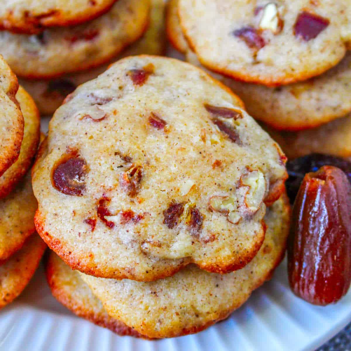 Soft and Chewy Date Cookies