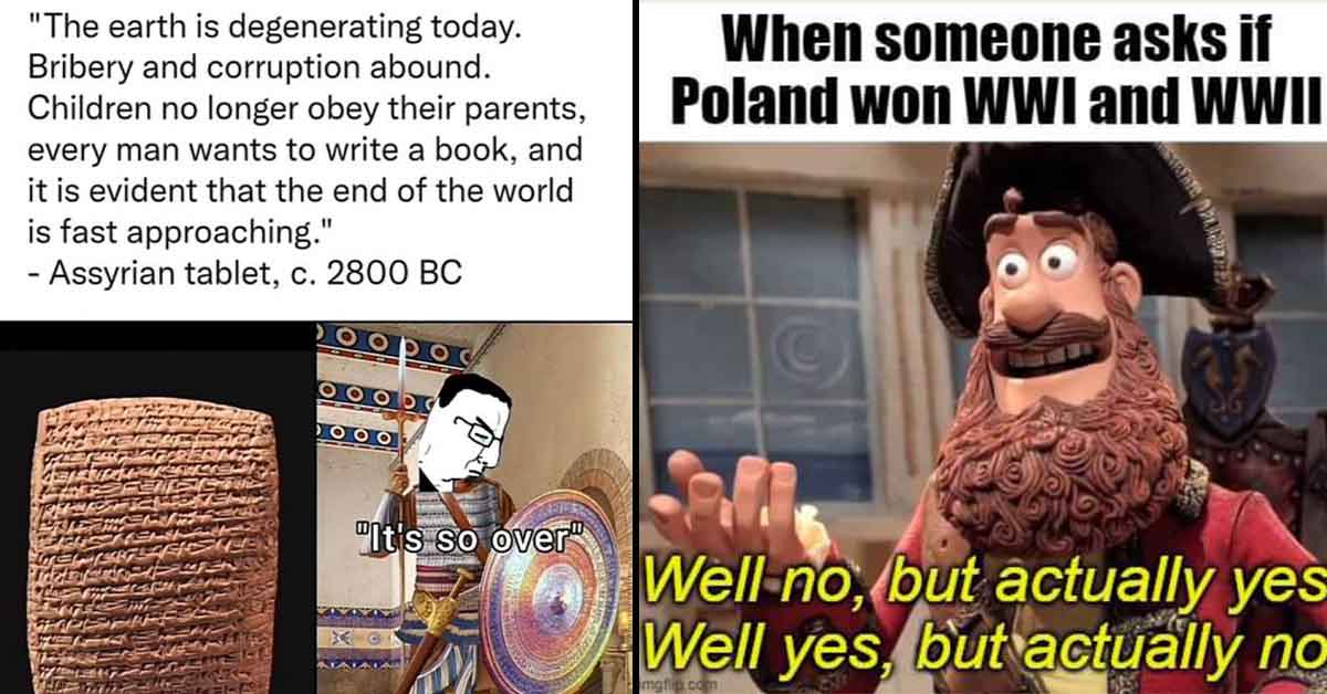 26 History Posts & Memes They Scrubbed From The Textbooks