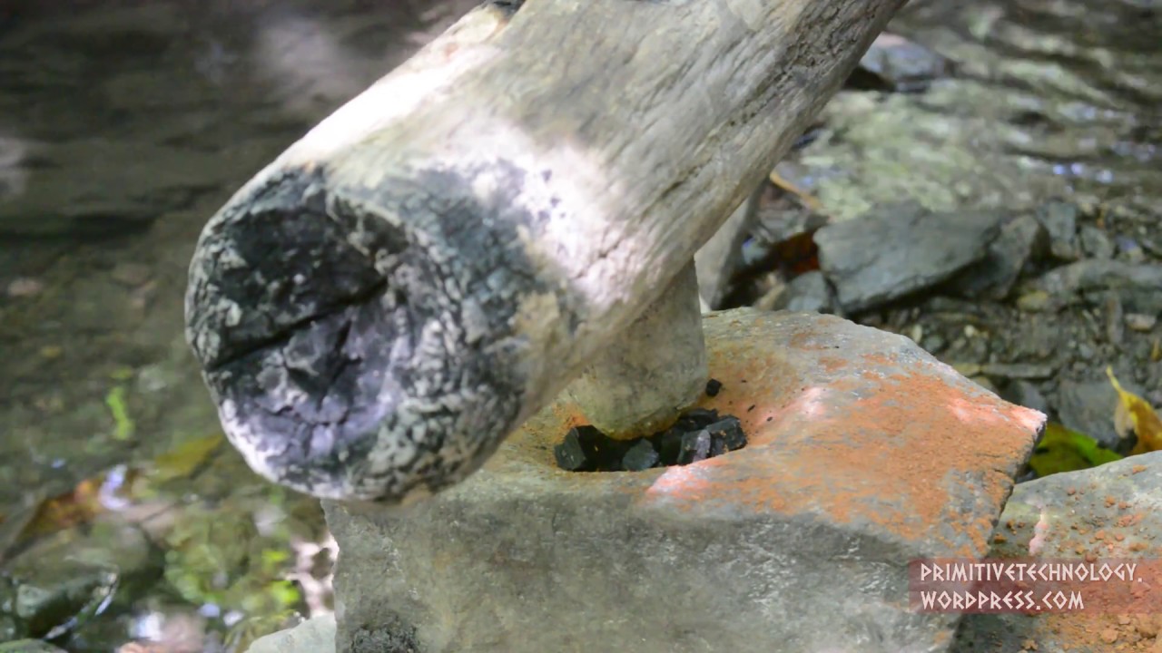 Building a monjolo using only primitive technology