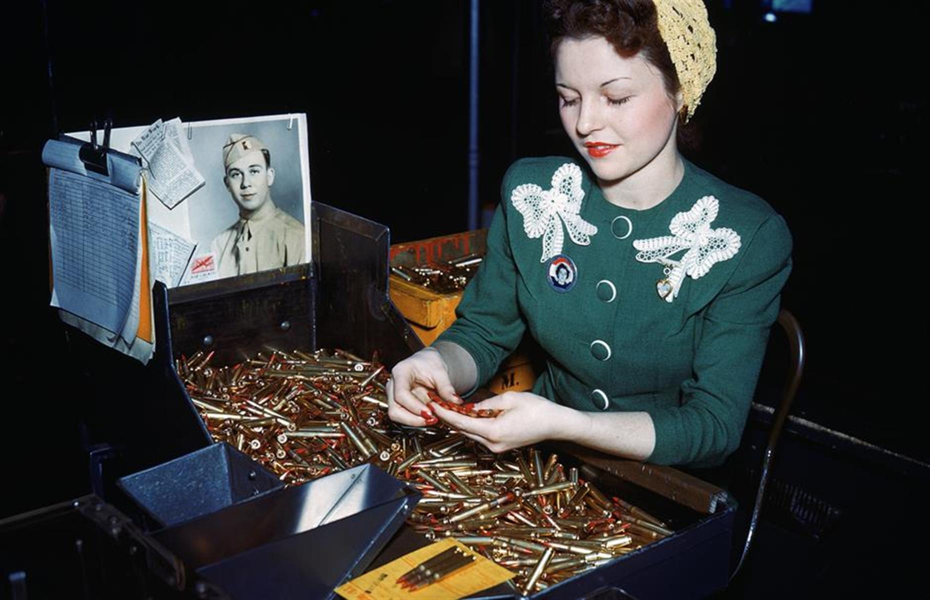 Revealed: 29 incredible colour photographs from WW2