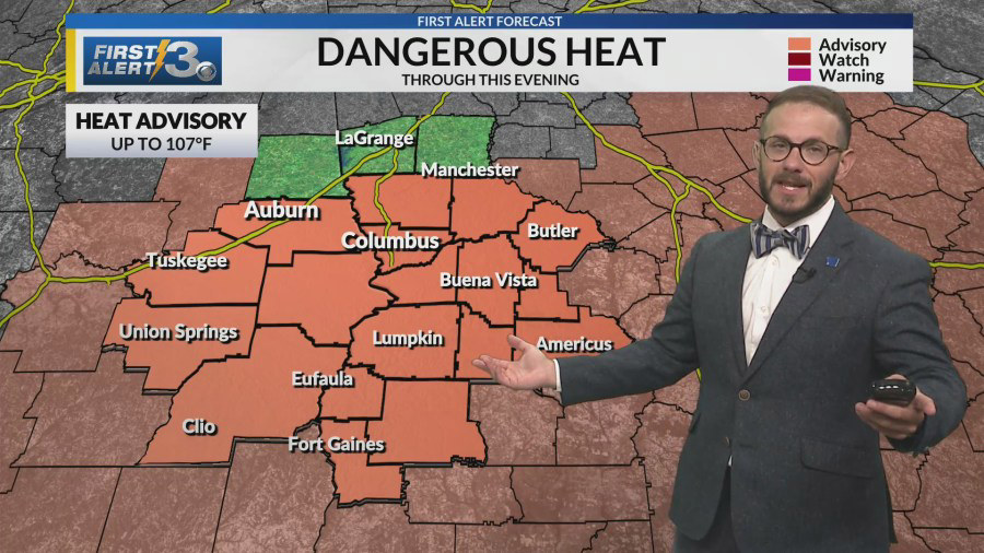 Staying hot and humid through the weekend Staying hot and humid through the weekend