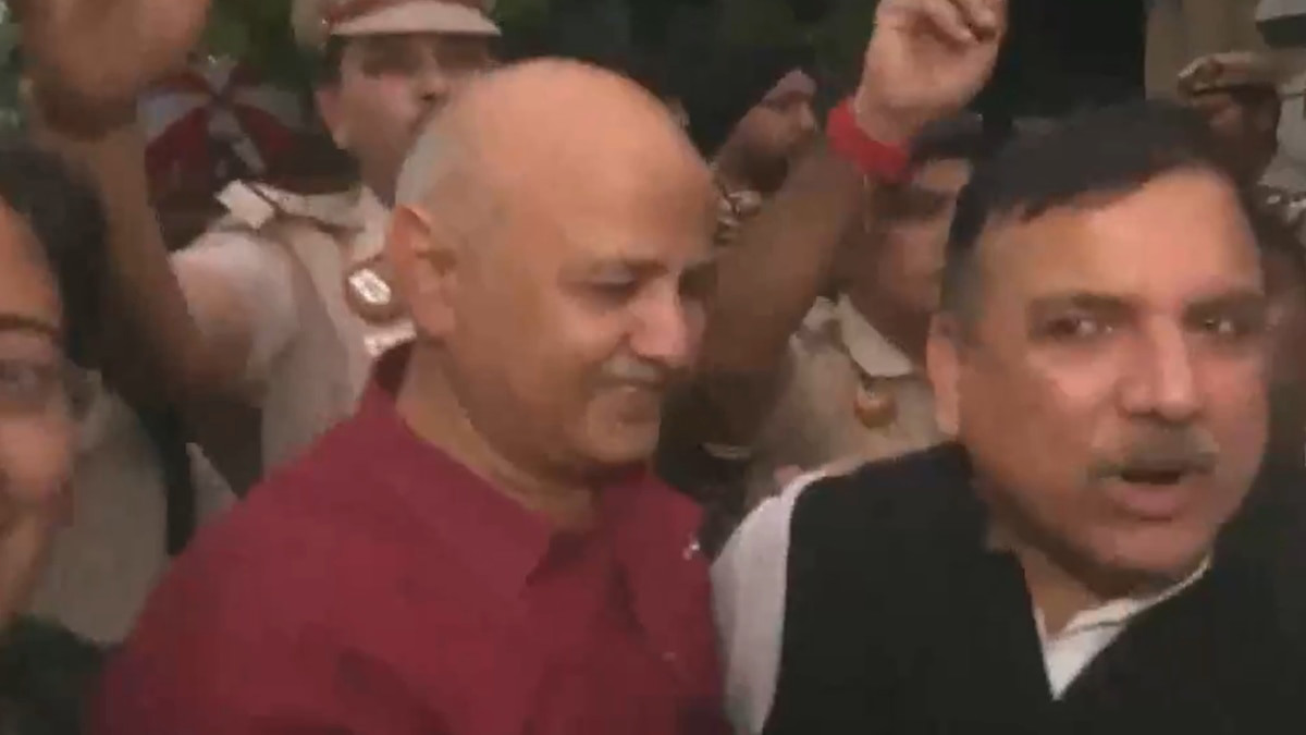 Manish Sisodia Released From Tihar Jail After 17 Months, AAP Supporters ... Manish Sisodia Released From Tihar Jail After 17 Months, AAP Supporters ...
