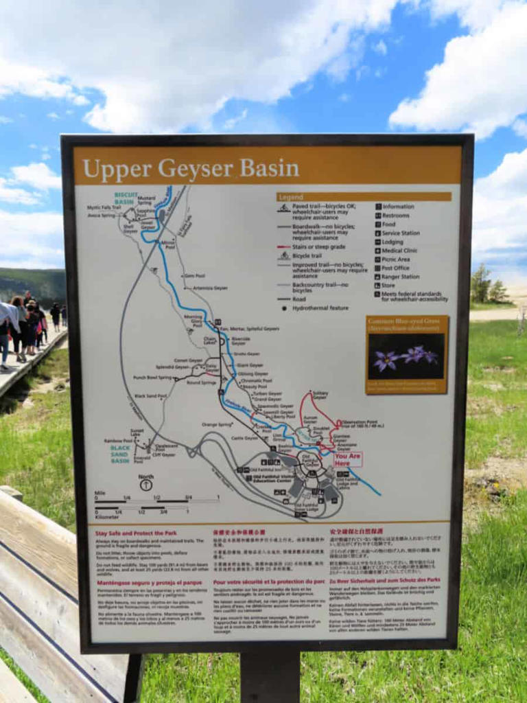 Geyser Hill in Yellowstone National Park
