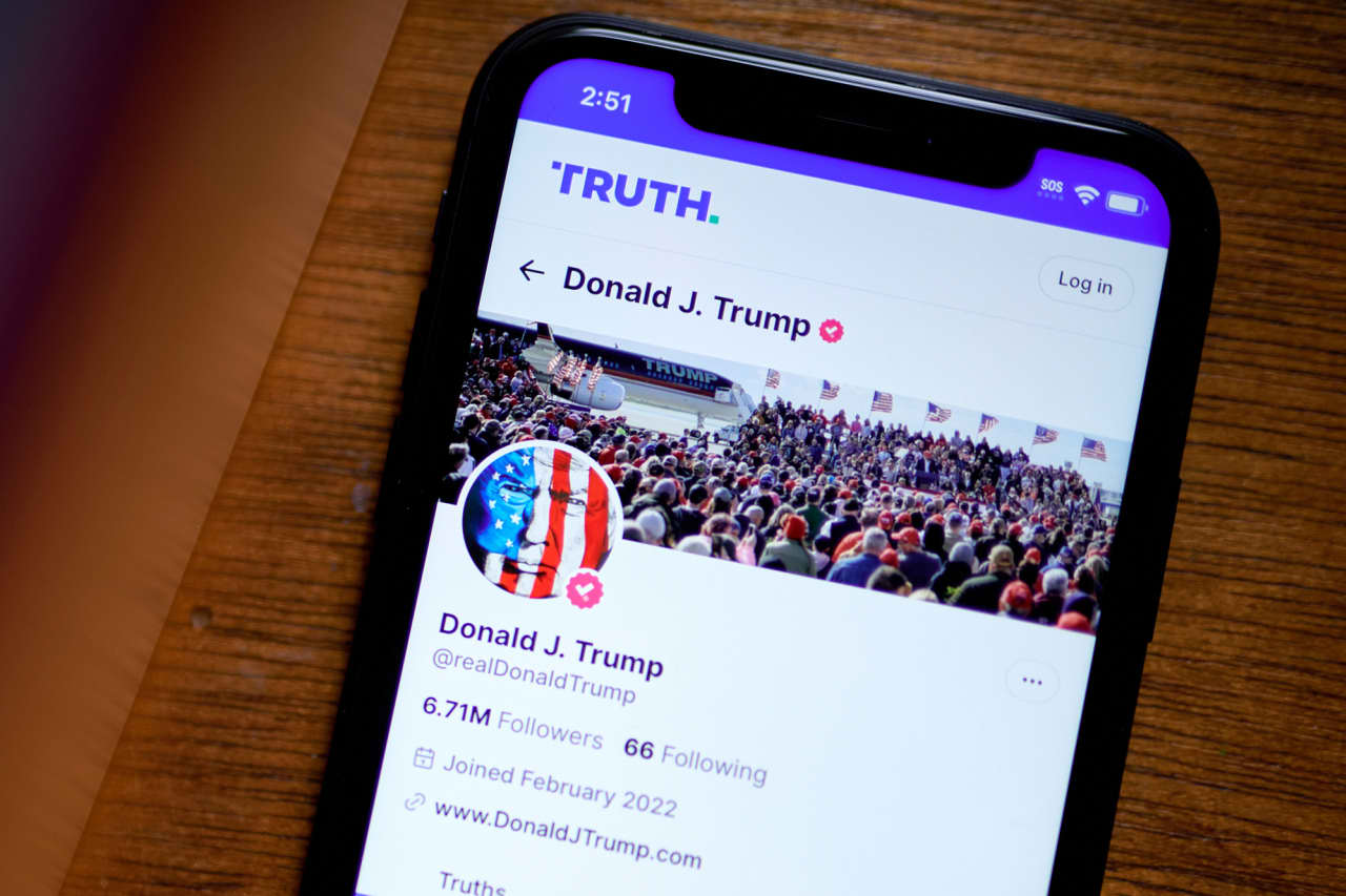 DJT Stock Jumps on Crypto.com News. Shares Have Been in a Deep Hole.