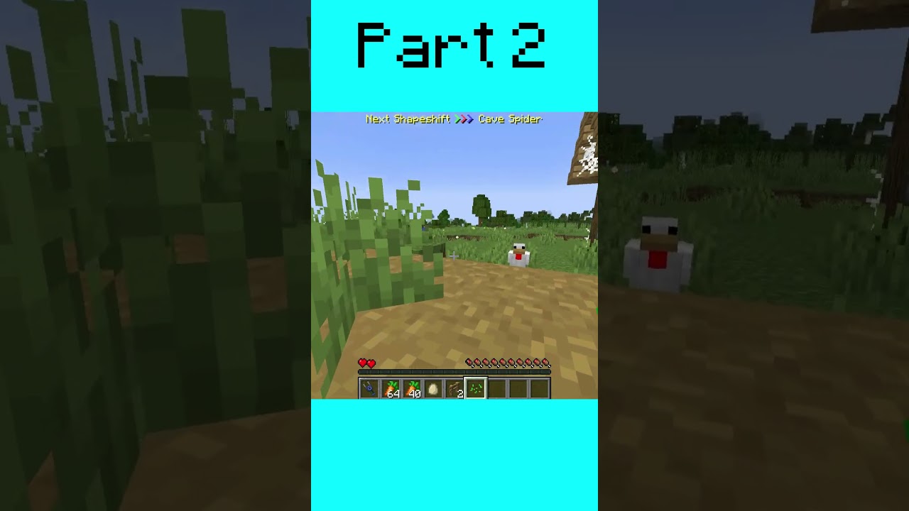 Minecraft but I can Shapeshift Part 2