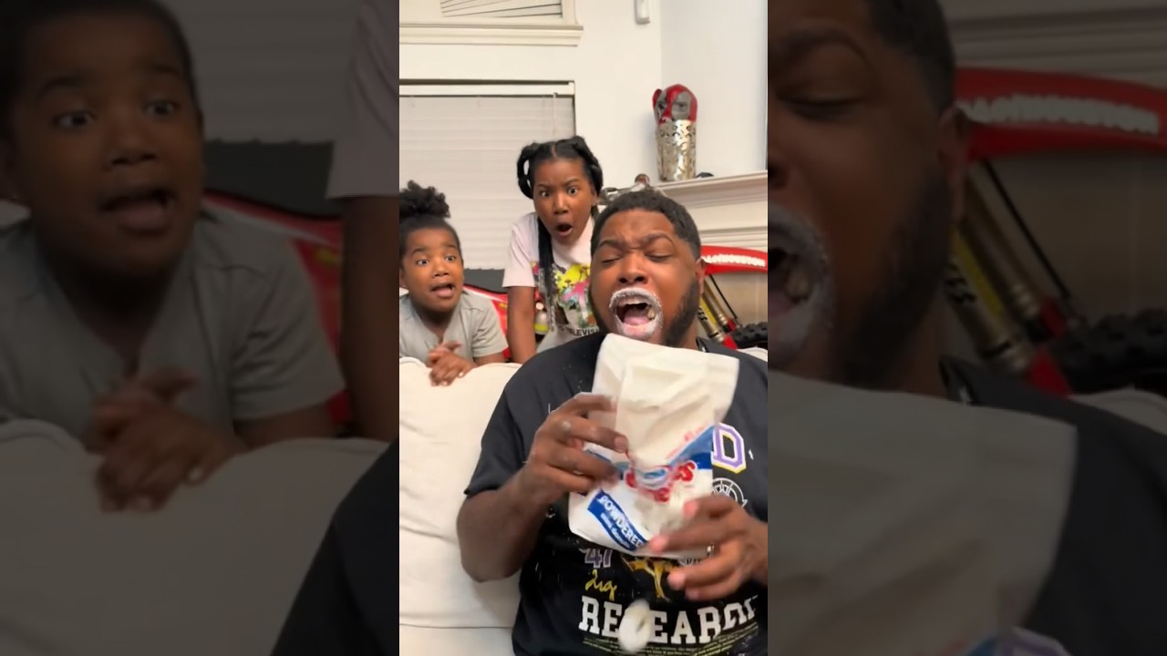 He cries after losing the snack he loves most