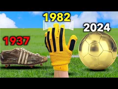 Testing 100 years of soccer gear: Ultimate historical evolution uncovered