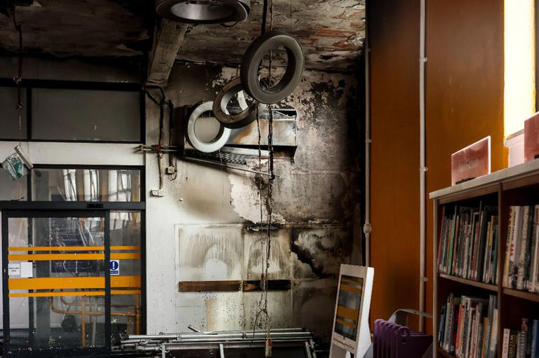 The worst shock was waking up to pictures of burned books and smashed ...