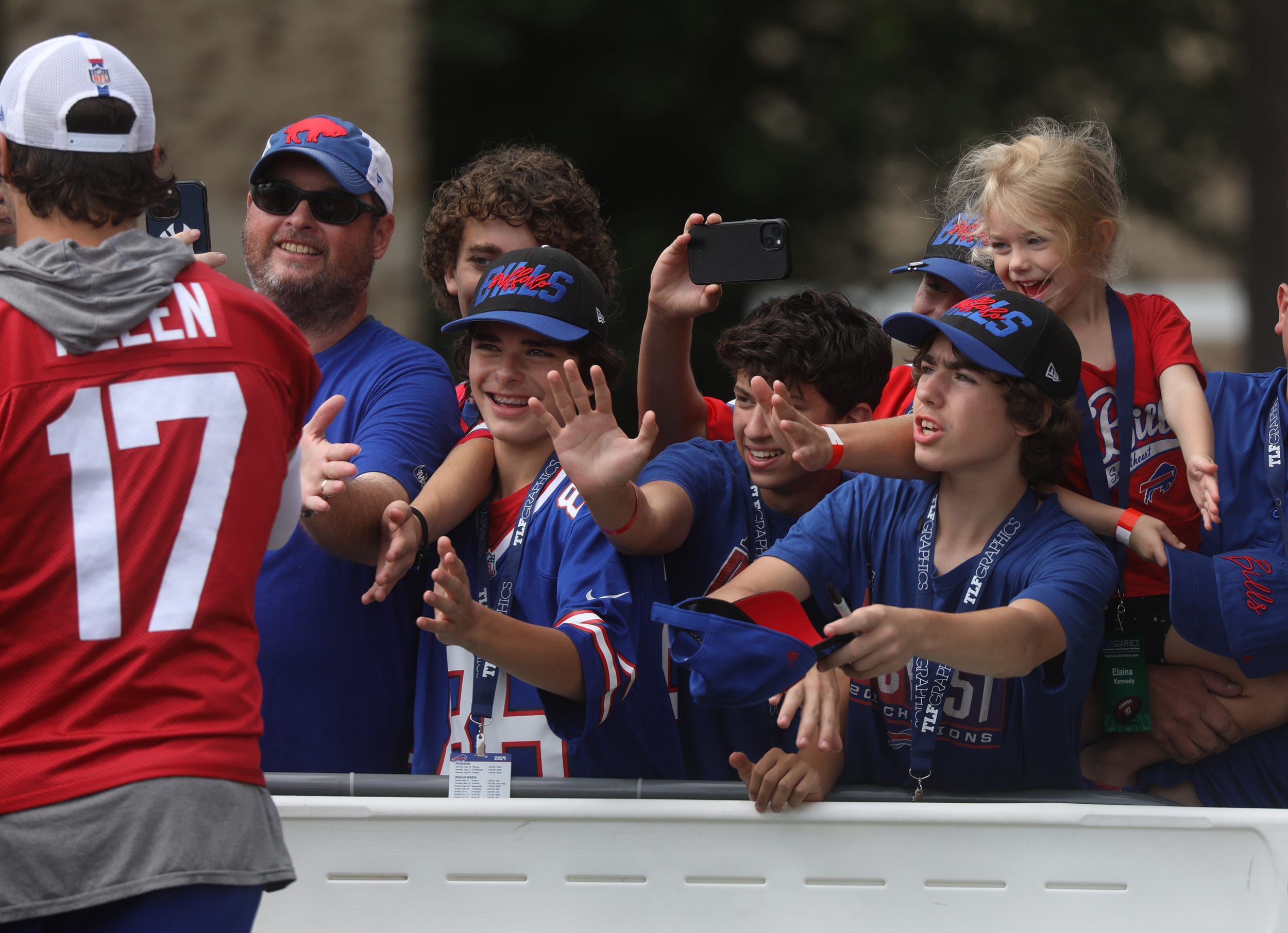 Buffalo Bills training camp parking info: Shuttle bus times for each day