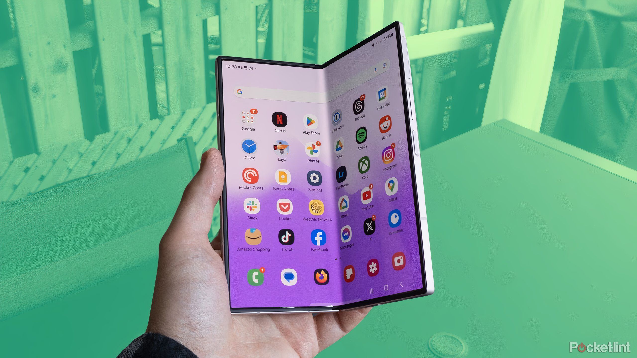 The dreaded folding phone screen crease could soon be a thing of the past